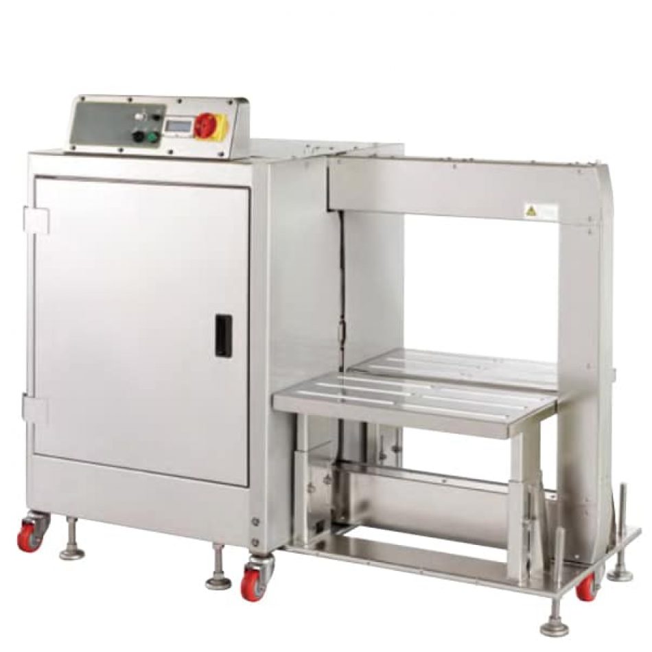 Stainlees Steel Side-seal Wash-down Automatic Strapping Machine